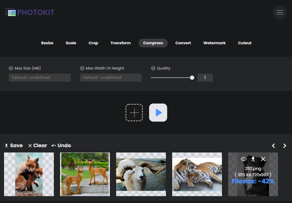 在线图片批量处理 - 图片批量修改 - PhotoKit.com