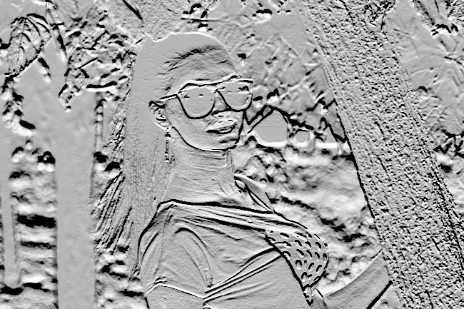 Emboss - Image Tools: effects - PhotoKit.com